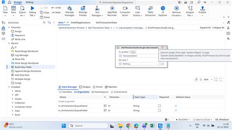 Dispatcher Error Activities Uipath Community Forum