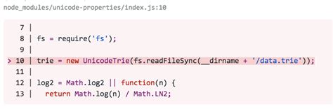 Unicode Properties Does Not Work In The Browser · Issue 1 · Foliojsunicode Properties · Github