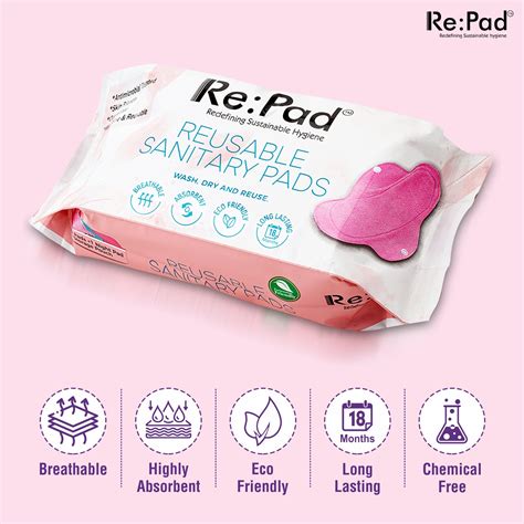 Re Pad Sensitive Pads Combo For Periods Shop Now
