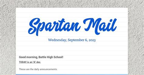 Spartan Mail