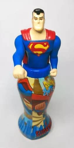 Dc Comics Superman Bellywashers Botella Con Tapa Figura Mercadolibre
