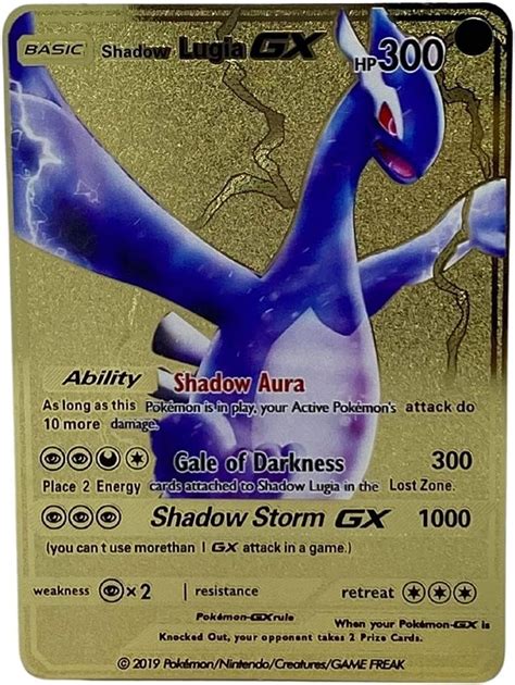 Shadow Lugia Card Real