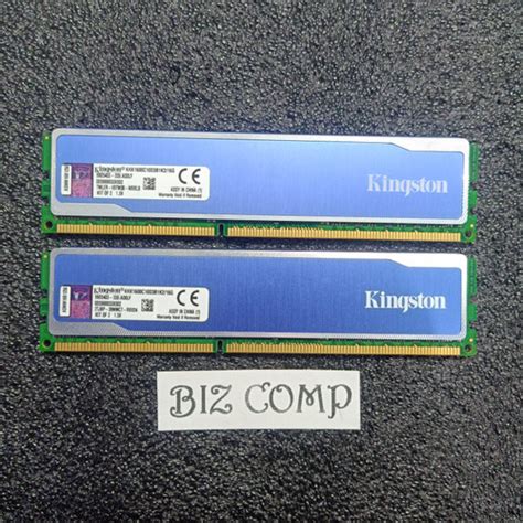 Jual Kingston Hyperx Blu Ddr3 16gb 2x8gb 1600mhz 1set Ram Gaming