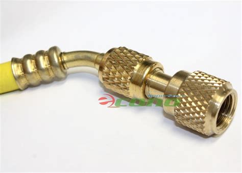 Acme Ac R134a Brass Adapter Fitting 14 Male To 12 Female W Valve