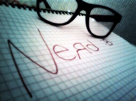 Nerd Alert Notebook And Glasses
