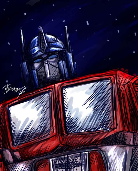 Artstation Optimus Prime