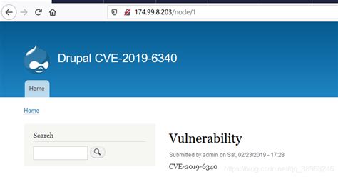 drupal rce（cve 2019 6340）复现踩坑 csdn博客