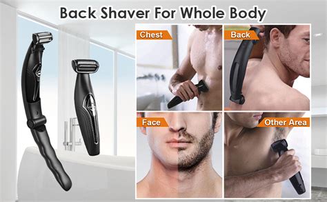 Electric Back Shavers For Men Ferrisa Wet Or Dry Back Razor For Men