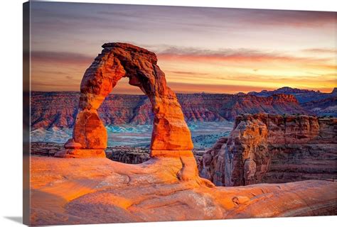 Delicate Arch Arches National Park Ut Wall Art Canvas Prints Framed Prints Wall Peels