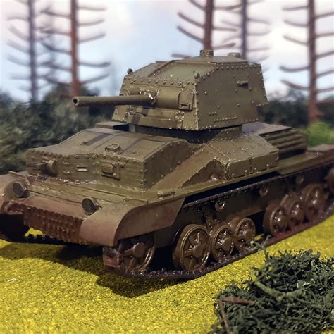 3d Printable A10 Cruiser Mk2 British Cruiser Tank 1 56 Scale By