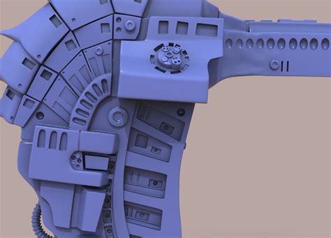 Predator Back Pack Prop Cgtrader