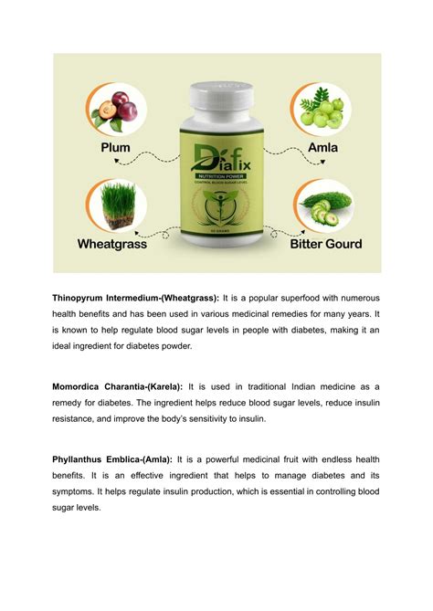 Ppt Diafix Review The Complete Guide To The Best Sugar Control