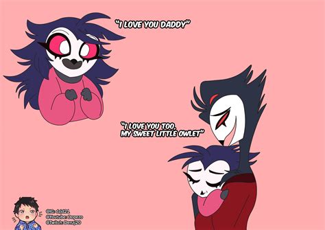 I Made A Fan Art Of Stolas And Octavia A Loving Father Cherish Her