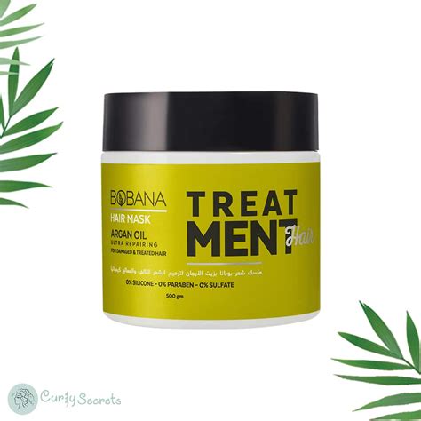 بوبانا حمام كريم بزيت الأرجان 500 مل كيرلى سيكرتس Curly Secrets