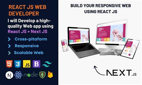 Be Your Front End Web Developer In React Next Js By Suhaibappdev Fiverr