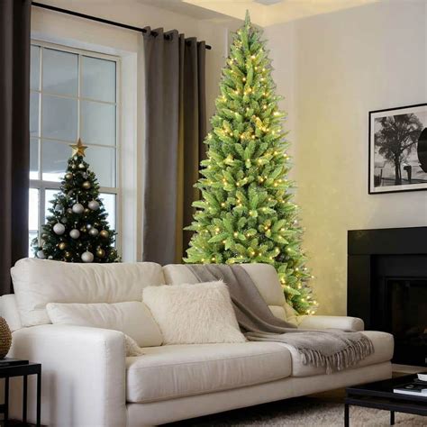 Spaco Artificial 7ft Christmas Tree With 1180pvchard Needle Mixed