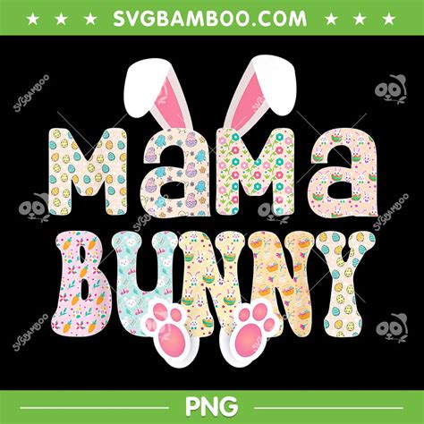 Mama Bunny Spring Png
