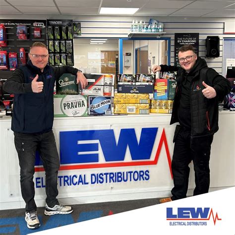 More Win Your Weight In Beer Winners 🍺 Electrical Project Services Ltd A Customer At Lew