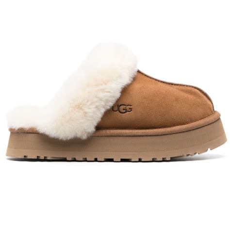 Ugg Disquette Suede Platform Slippers Radpresent