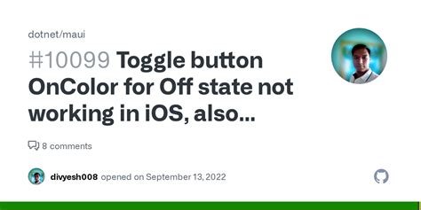 Toggle Button Oncolor For Off State Not Working In Ios Also