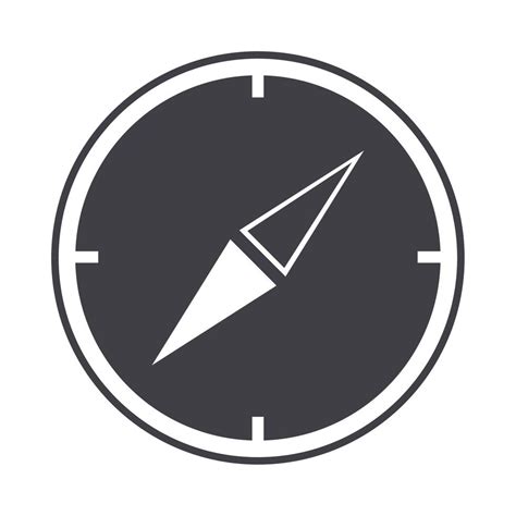 Compass Rose Navigation Geography Equipment Line Design Icon 13165169