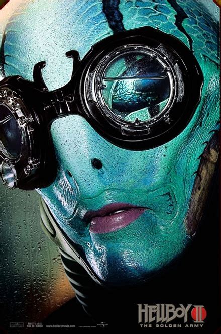 Hellboy 2 Movie Poster Abe Sapien