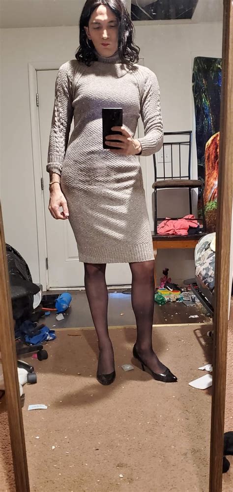 Classy Sweater Dress Rcrossdressexpression