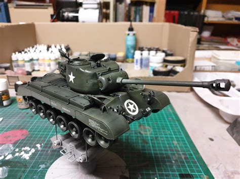 Tamiya Pershing Wip R Modelmakers