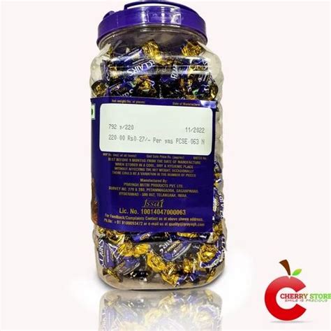 Chocolate Brown Cintu Choco Eclairs Toffee Packaging Type Plastic Jar Packaging Size 549