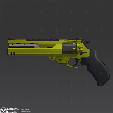 Futuristic Underbarrel Revolver Vigilante By Nano Core On Deviantart