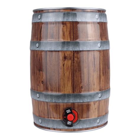 5l Party Keg With Tap Wood Look Beer Tap Uk