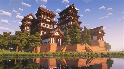Japanese Castle Himeji Rminecraftbuilds