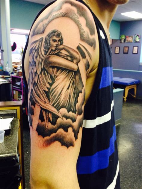 Clouds And Angels Tattoos