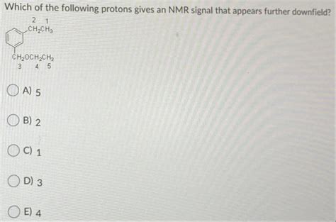 Solved What Splitting Pattern Is Observed In The Proton NMR Chegg Com