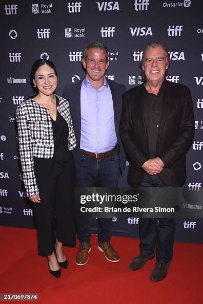 Sofia Kinzinger Adam Kinzinger And Kevin Morris Attend The Premiere