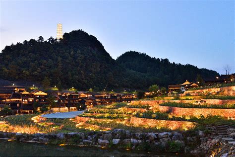 【贵州——乌江寨夜景摄影图片】风光摄影太平洋电脑网摄影部落