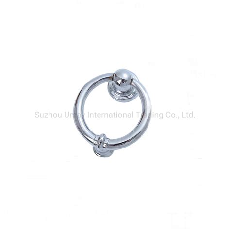 Heavy Quality Modern Zinc Alloy Door Knocker Circular Door Knocker And Zinc Alloy
