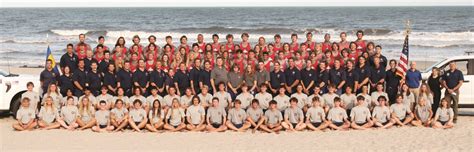 Ocean City Beach Patrol Celebrating 125th Year Gathers For Group