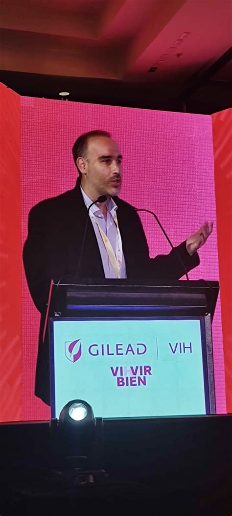 En El Día De Hoy Presentamos En Hiv Experts Advancing Latinamerica Health… Diego Cecchini