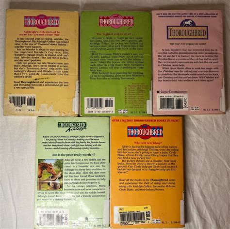 Thoroughbred Book Series By Joanna Campbell Lot Of 5 Paperback Ebay