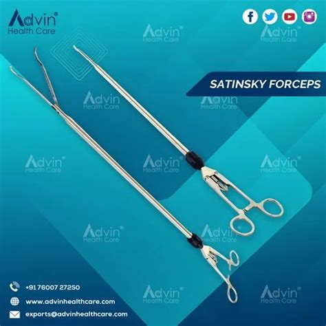 Laparoscopic Satinsky Forcep At Rs 2000 Laparoscopic Instruments In Ahmedabad Id 2852612407191