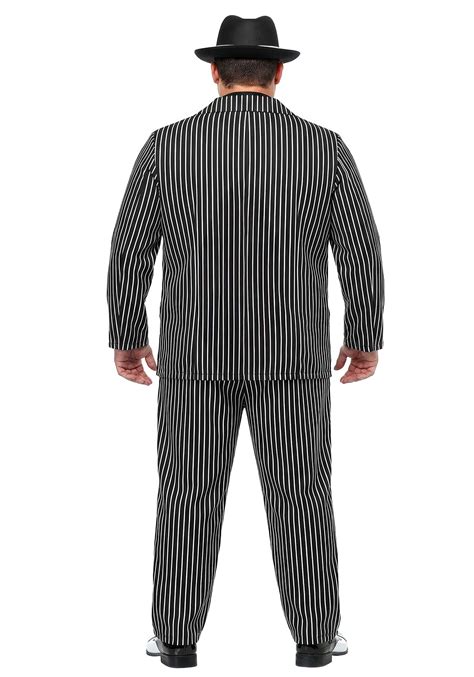 Gangster Costume Plus Size Mobster Costume For Men