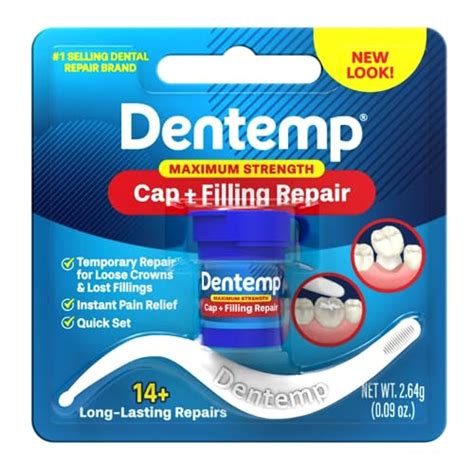 Dentemp Maximum Strength Loose Cap And Lost Filling Repair Want It All