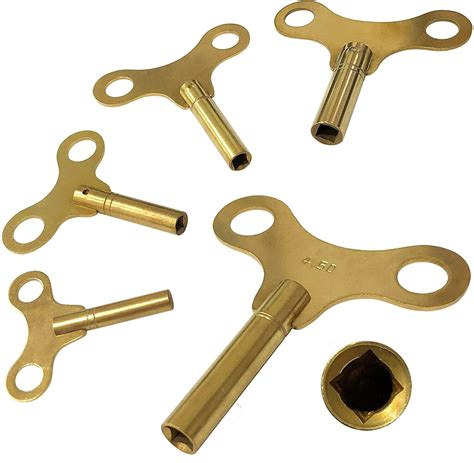 Cast Iron Radiator Key Solid Brass Plumbing Bleed Air Square Key 9