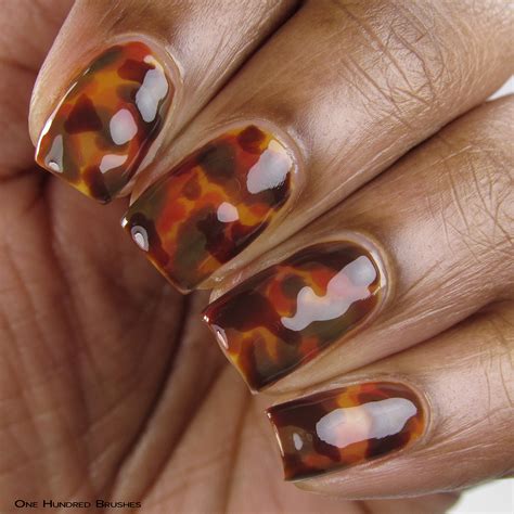 Cirque Colors Tortoise Shell Nail Art Set One Hundred Brushes