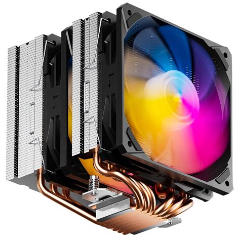 Uphere D6sec Dual Tower Cpu Air Cooler With 6mm X 6 Copper