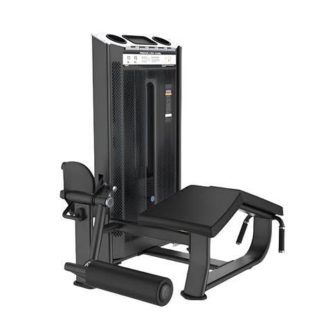 Strength Fitness Gym Equipment Pin Loaded Lying Leg Training Horizontal