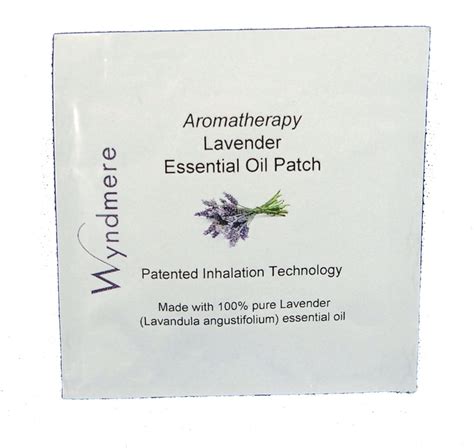 Aromatherapy Patch By Wyndmere Corner Home Medical
