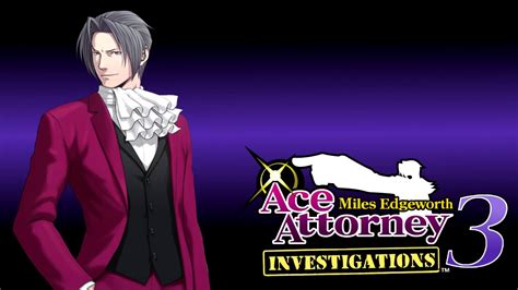 Miles Edgeworth ~ Objection 2018 Ace Attorney Investigations 3