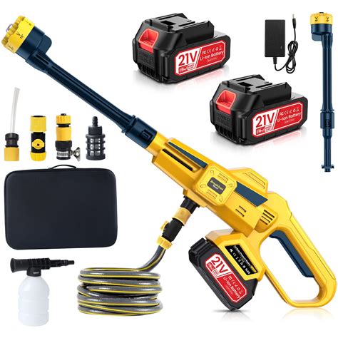 Dewalt Vacuum 20v Cordless Pressure Washer 800 Psi 6 In 1 Nozzle 15